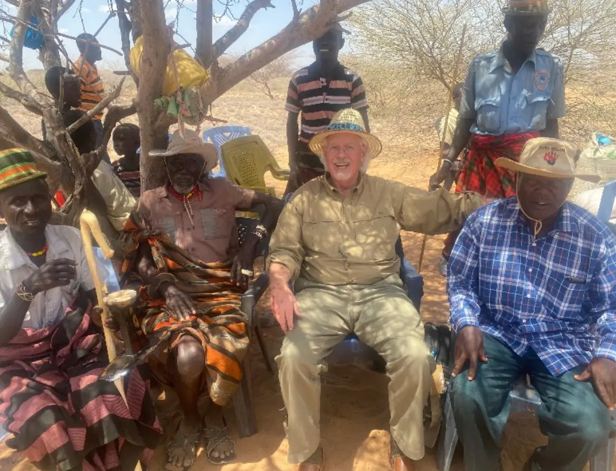 Wheels up to Kenya. - Mike Curry